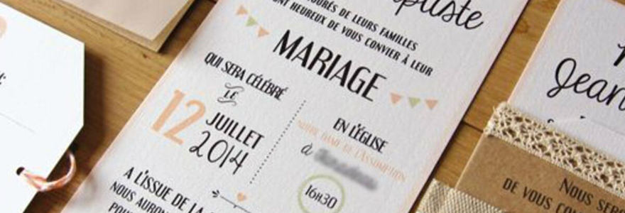 Quelques idées de base pour concevoir un faire-part élégant